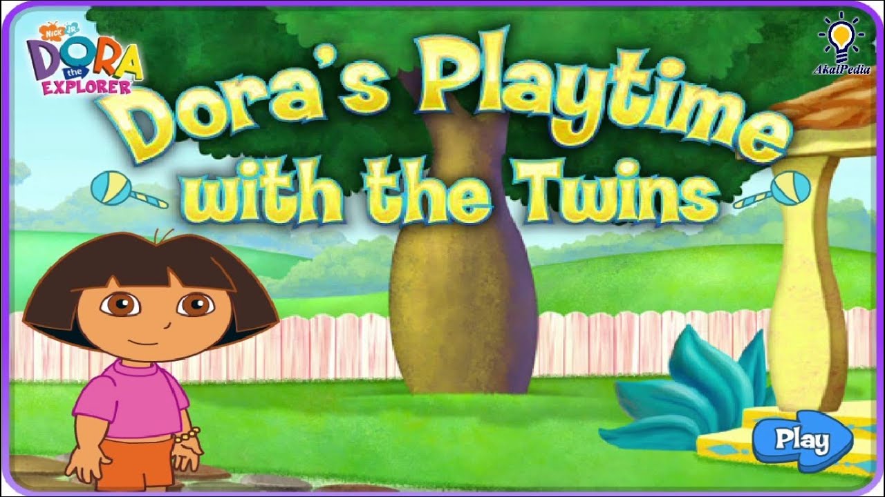Game Play Dora the Explorer : Dora's Playtime with the Twins | Nick Jr ...
