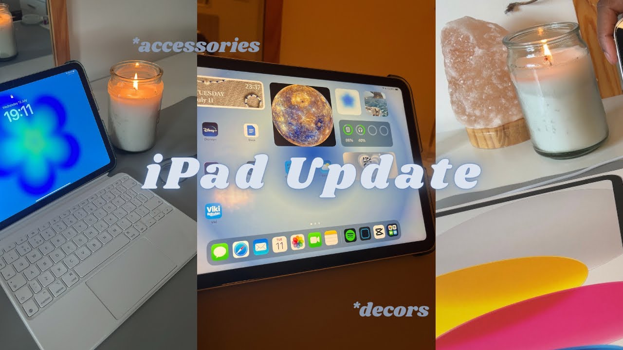 iPad 10th Gen update (decors, apps, accessories, etc..) - YouTube