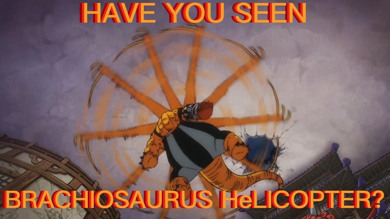 one piece playing helicopter meme - YouTube