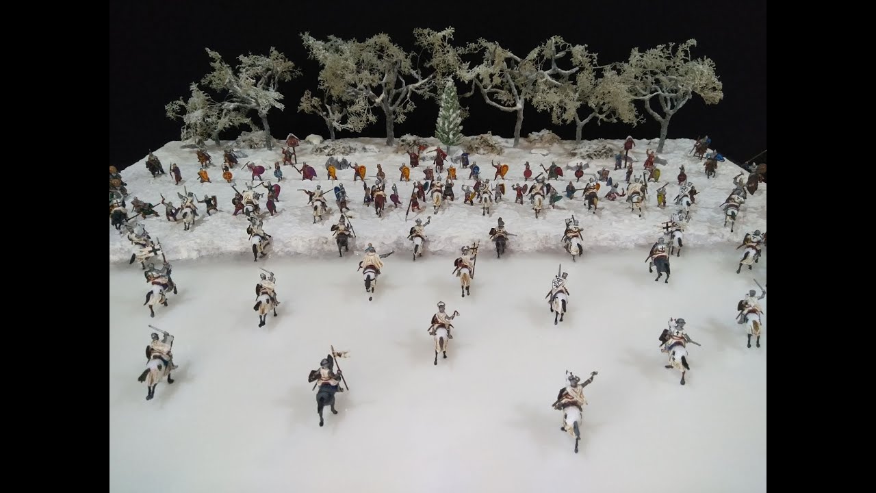 The Battle on the Ice : a Teutonic Crusaders and Russian Novgorodian ...