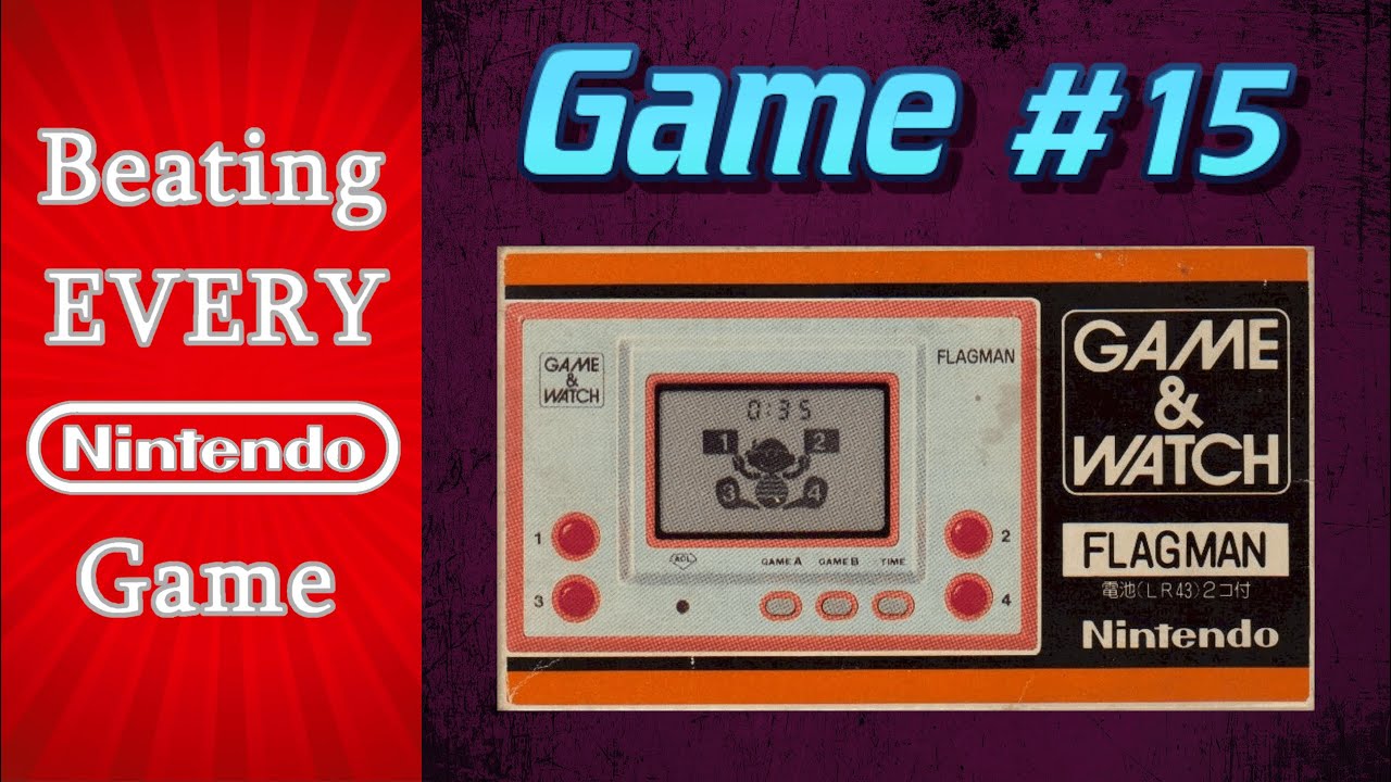 Game & Watch: Flagman | Beating Every Nintendo Game (#15) - YouTube