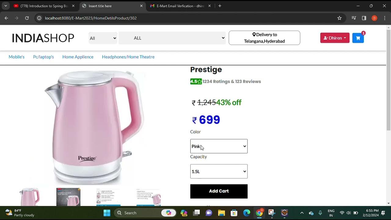 Simple Spring Project (PART-1) - YouTube