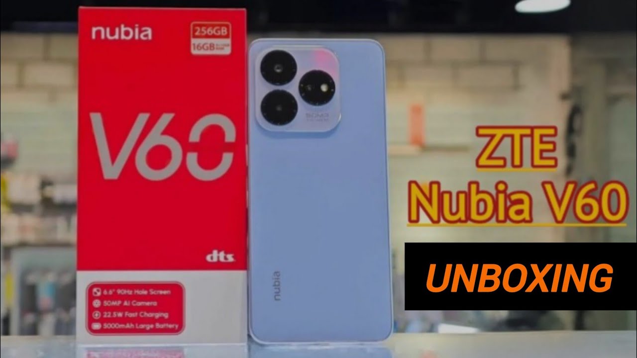 Nubia V60 Unboxing in SriLanka - YouTube