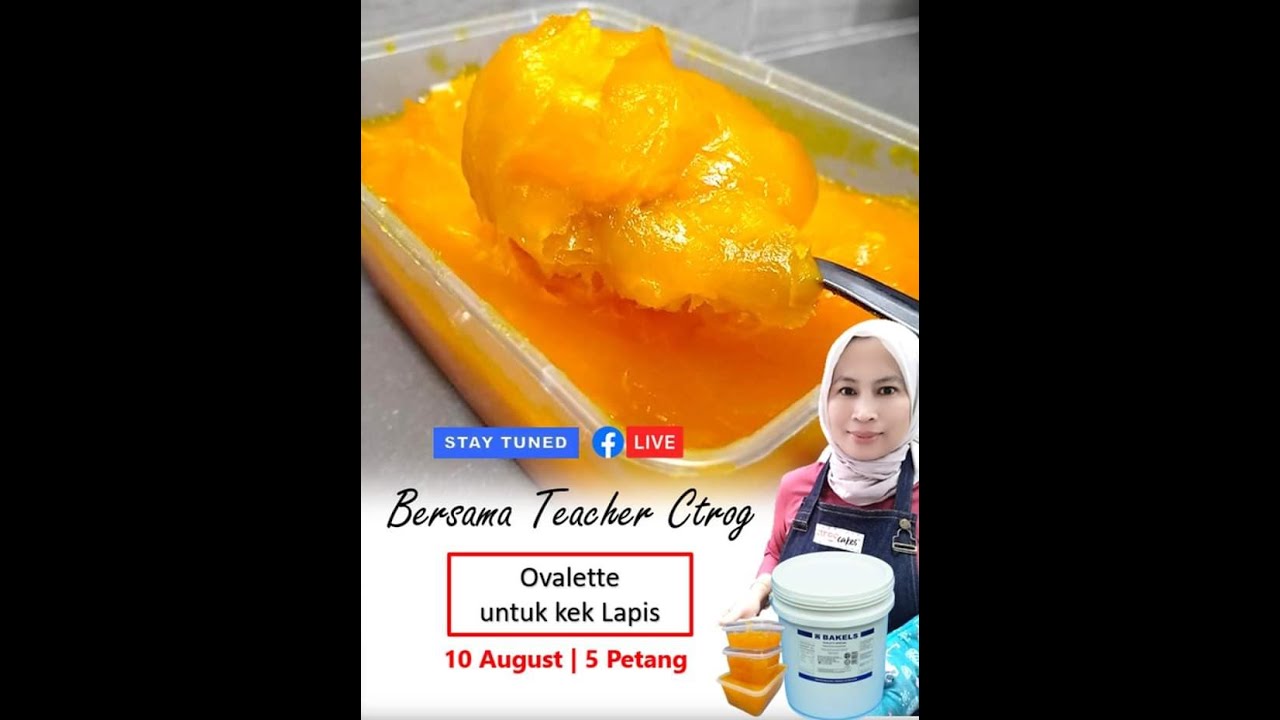 Fungsi Ovallette dalam pembuatan kek lapis CtRog - YouTube