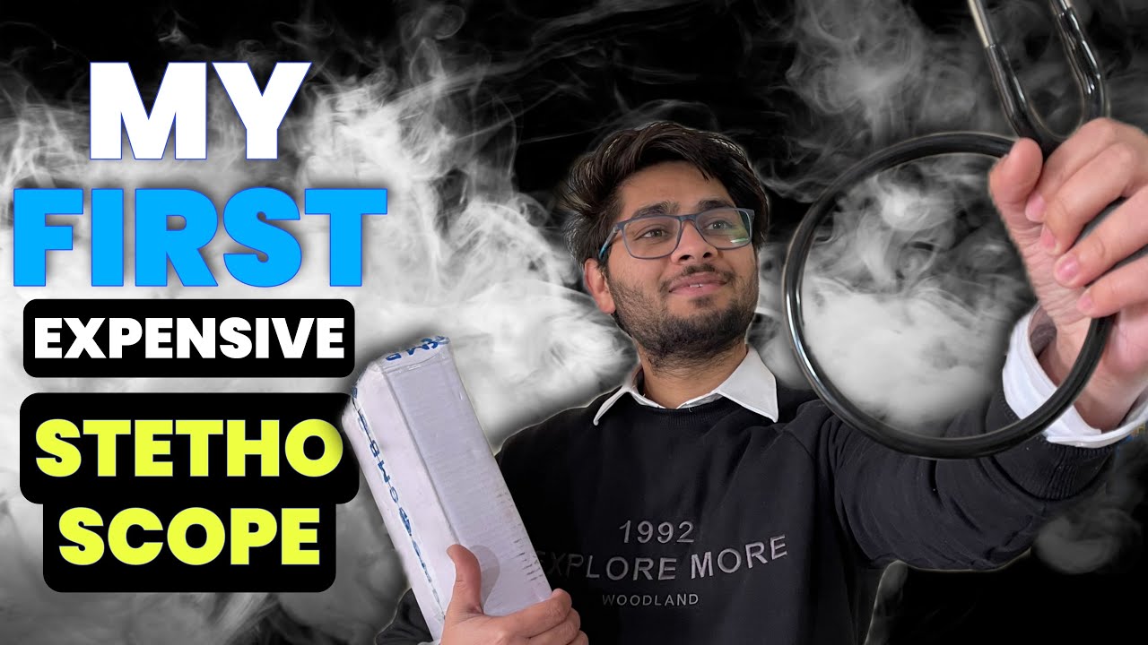 MY FIRST EXPENSIVE STETHOSCOPE | DOCTOR DARK - YouTube