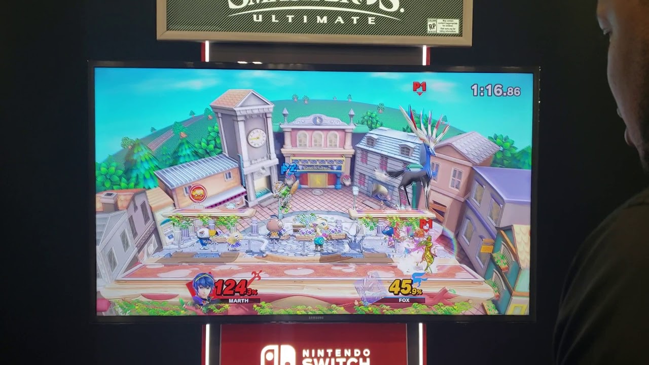 Super Smash Bros Ultimate Larry Lurr (Fox) vs NAKAT (Marth) EVO 2018 ...