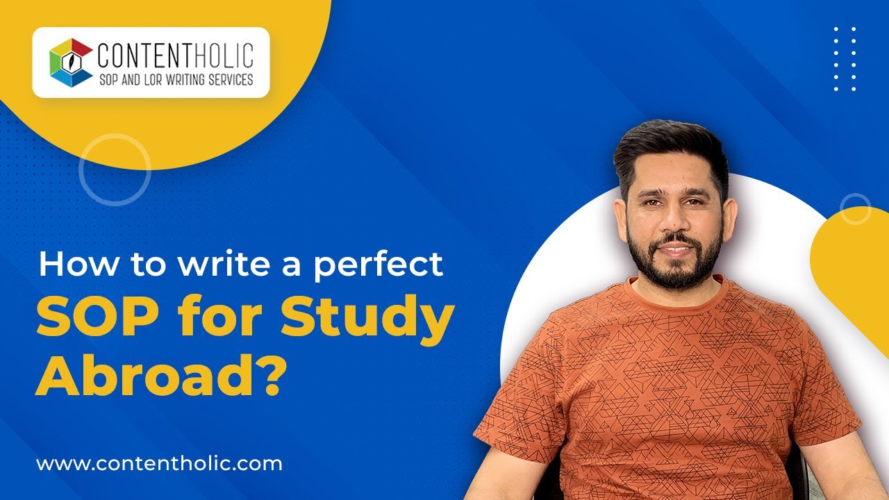 How to Write a Perfect SOP for Study Abroad | SOP Writing Tips - YouTube
