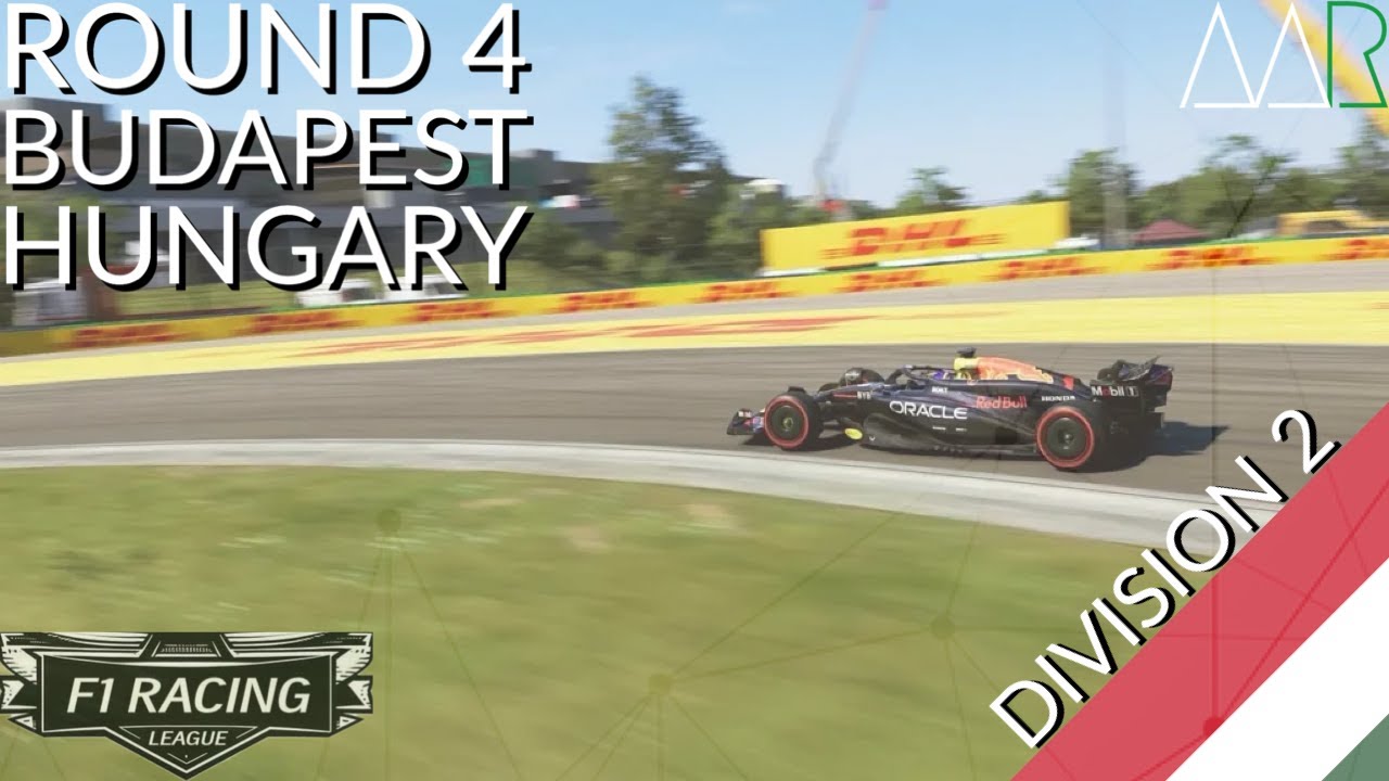 AAR LIVE | F1 Racing League - Division 2 | R4 | Hungary - YouTube