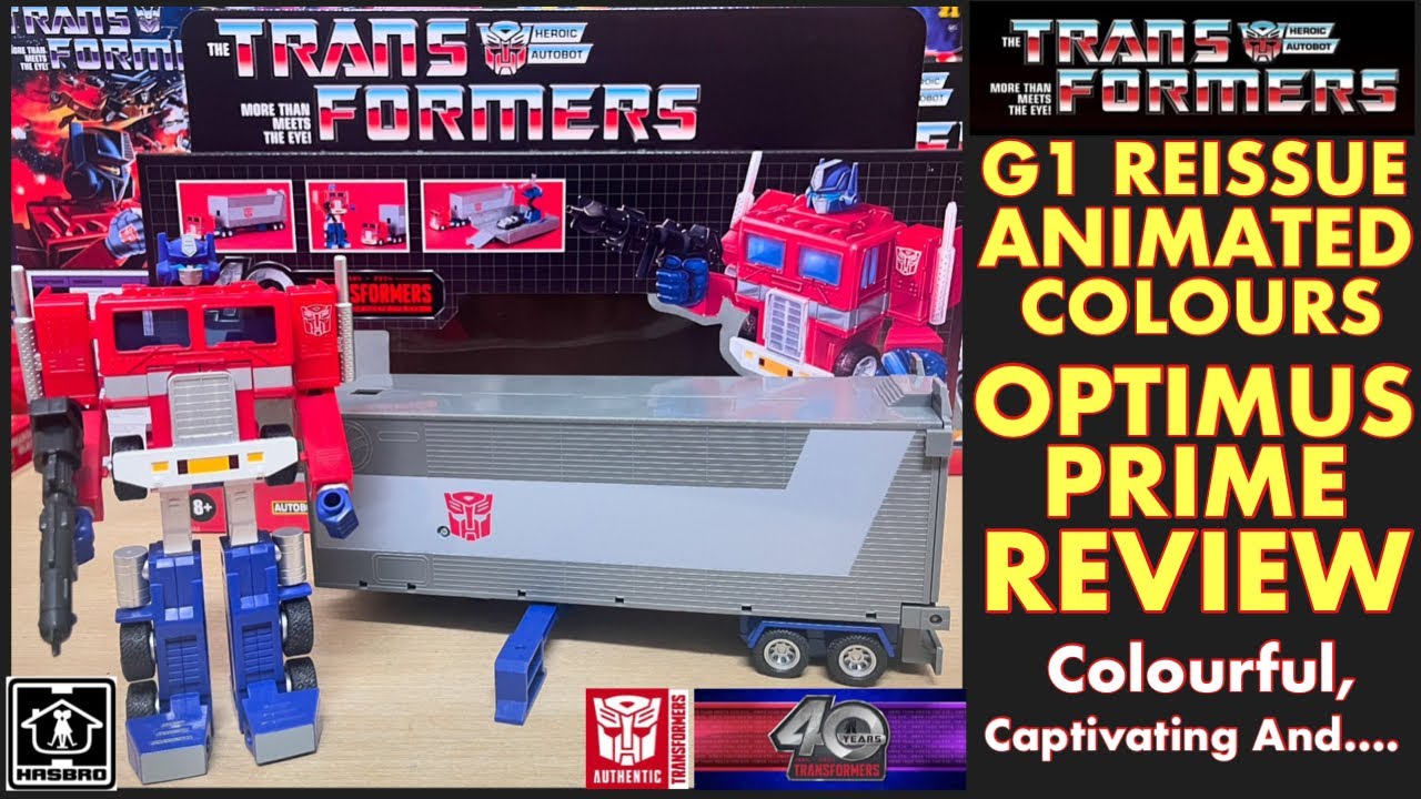 TRANSFORMERS 40TH ANNIVERSARY G1 OPTIMUS PRIME – New Animated Reissue ...