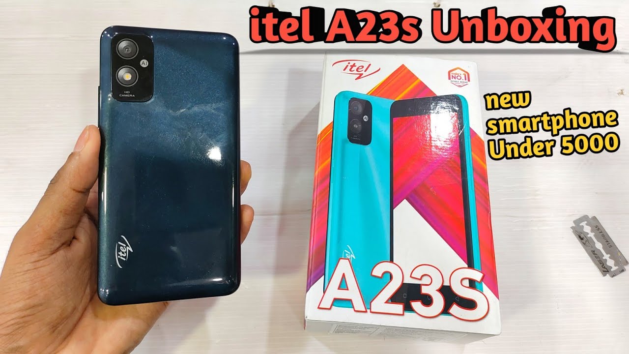 itel A23s Unboxing Cheapest Smartphone Rs 4500 | 2+32GB with Facelock ...