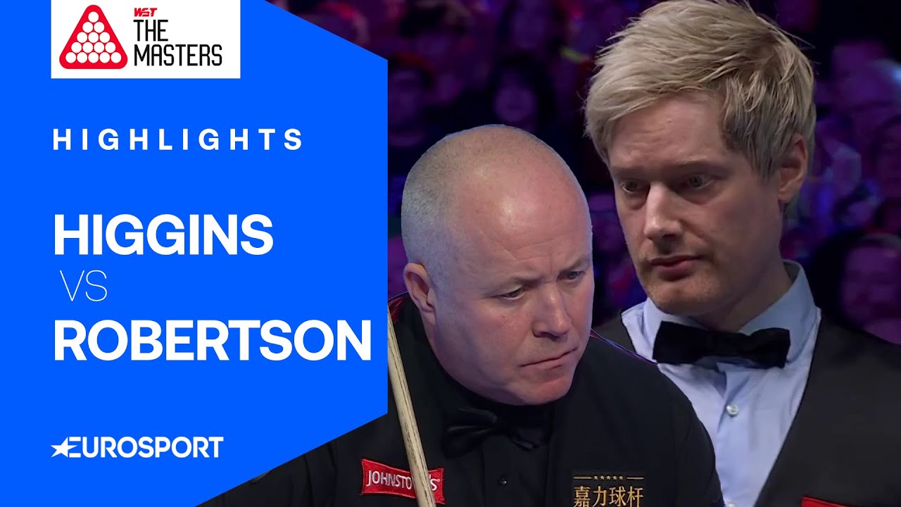 EPIC DECIDING FRAME! 🔥 | John Higgins vs Neil Robertson | The Masters ...