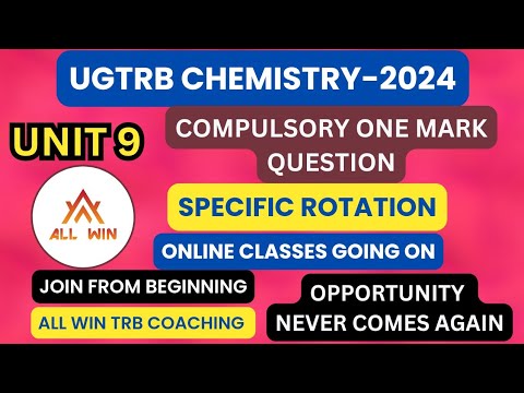 Optical activity| Specific rotation| Optical rotation| Optical Purity ...