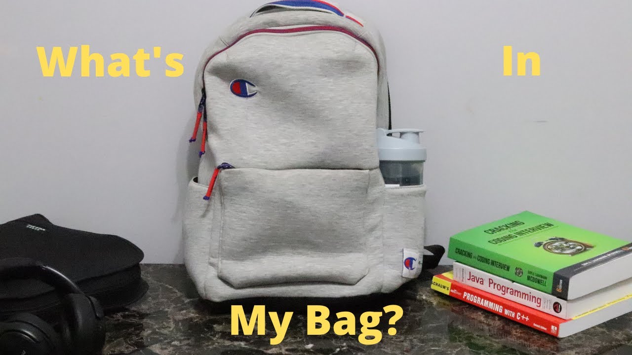 What's In My Bag | CIS Student 2021 Edition - YouTube
