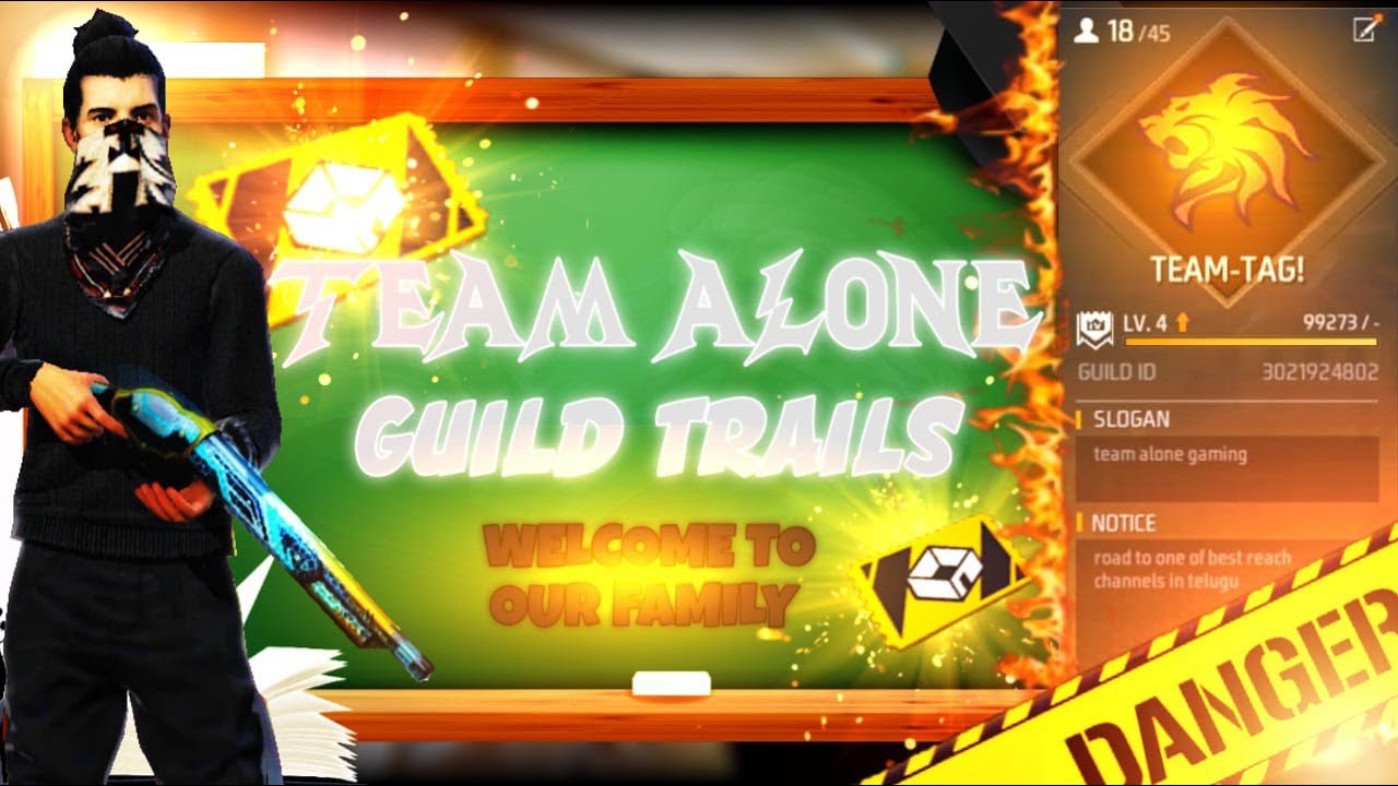 Team Alone Gaming Guild Trailers 1v1 Lo 5 Rounds KOTTU Guild Entry ...