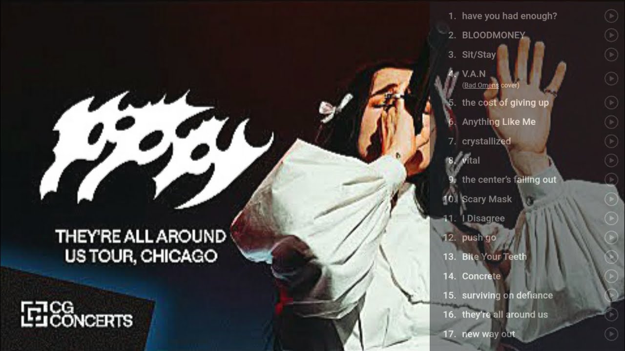 POPPY LIVE IN CHICAGO | THEY’RE ALL AROUND US TOUR - YouTube