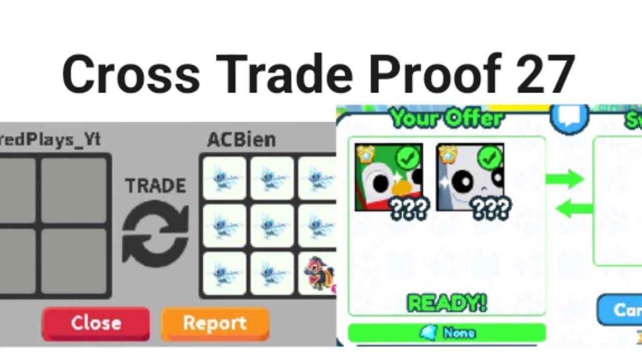 Cross trade proof 27 - YouTube