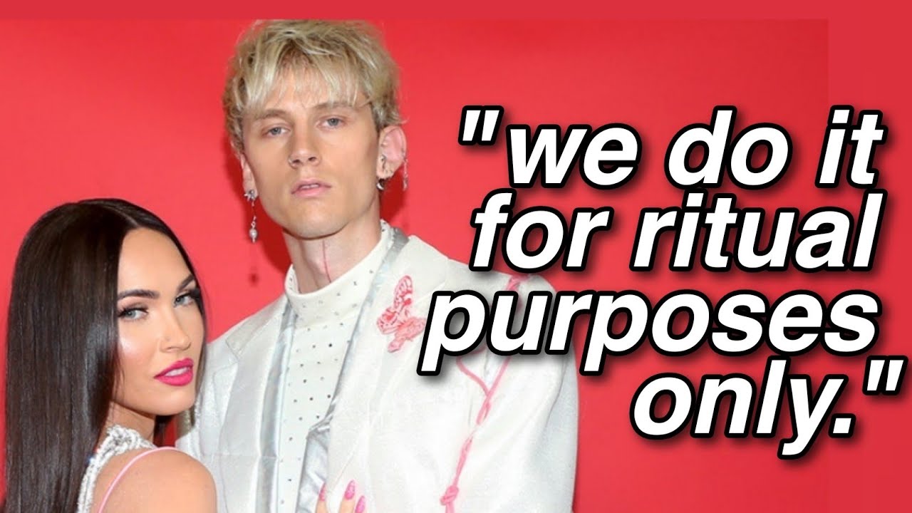 Megan Fox and Machine Gun Kelly Drink Each Other's Blood Periodically ...