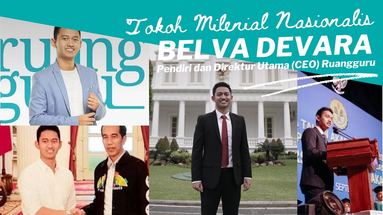 Biografi Tokoh Milenial Nasionalis "BELVA DEVARA" Ruang Guru | Latsar ...