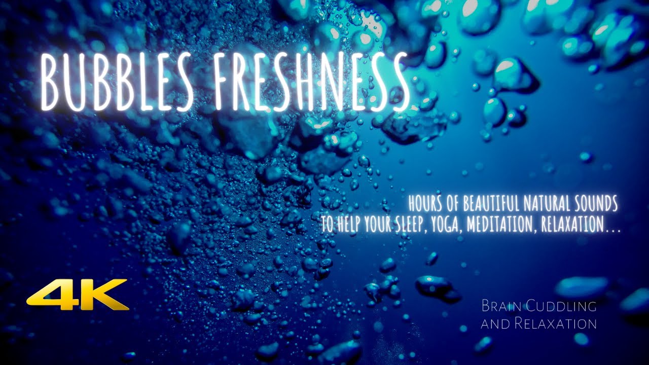 Fresh bubbles relaxation. How to sleep in no time in 2023 with brain ...