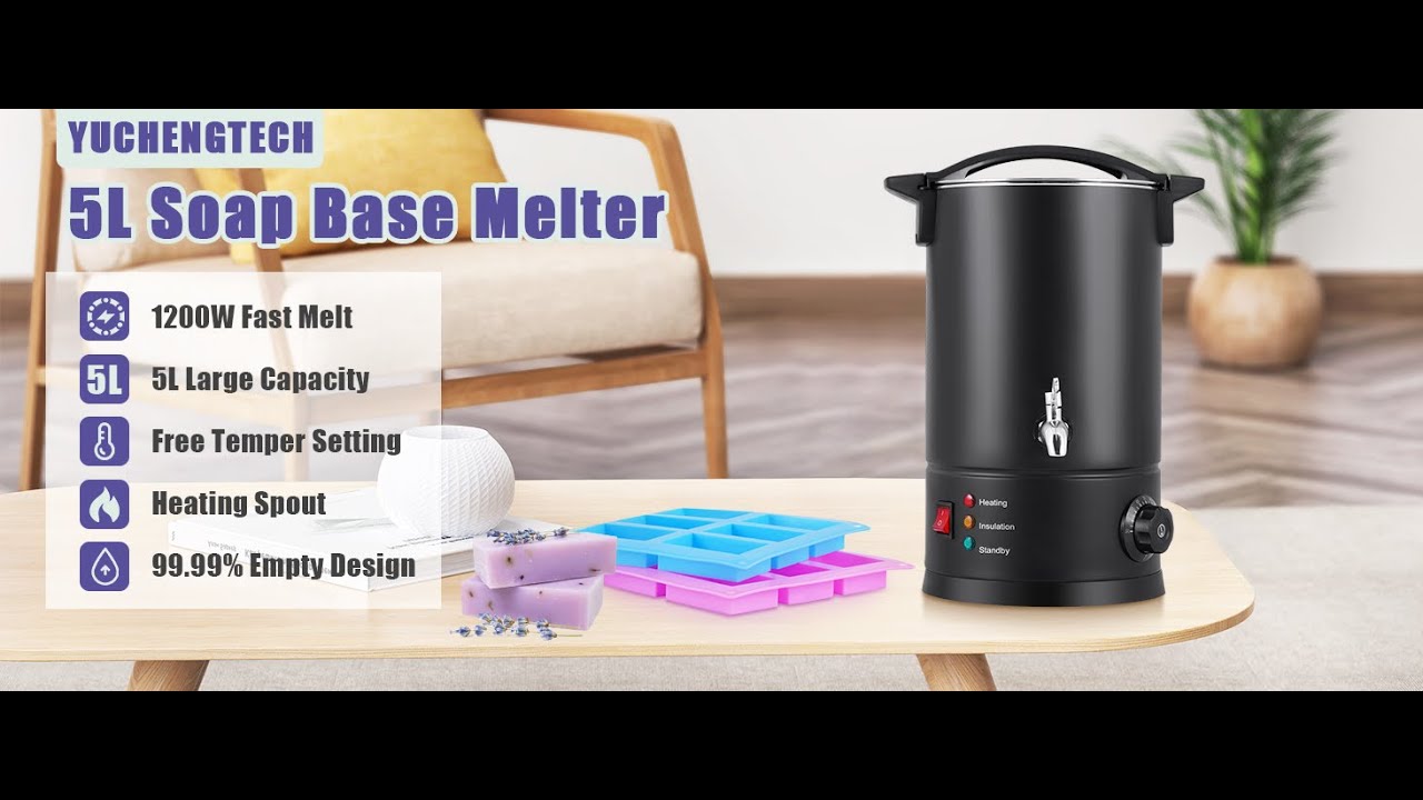 YUCHENGTECH Soap Melter - YouTube