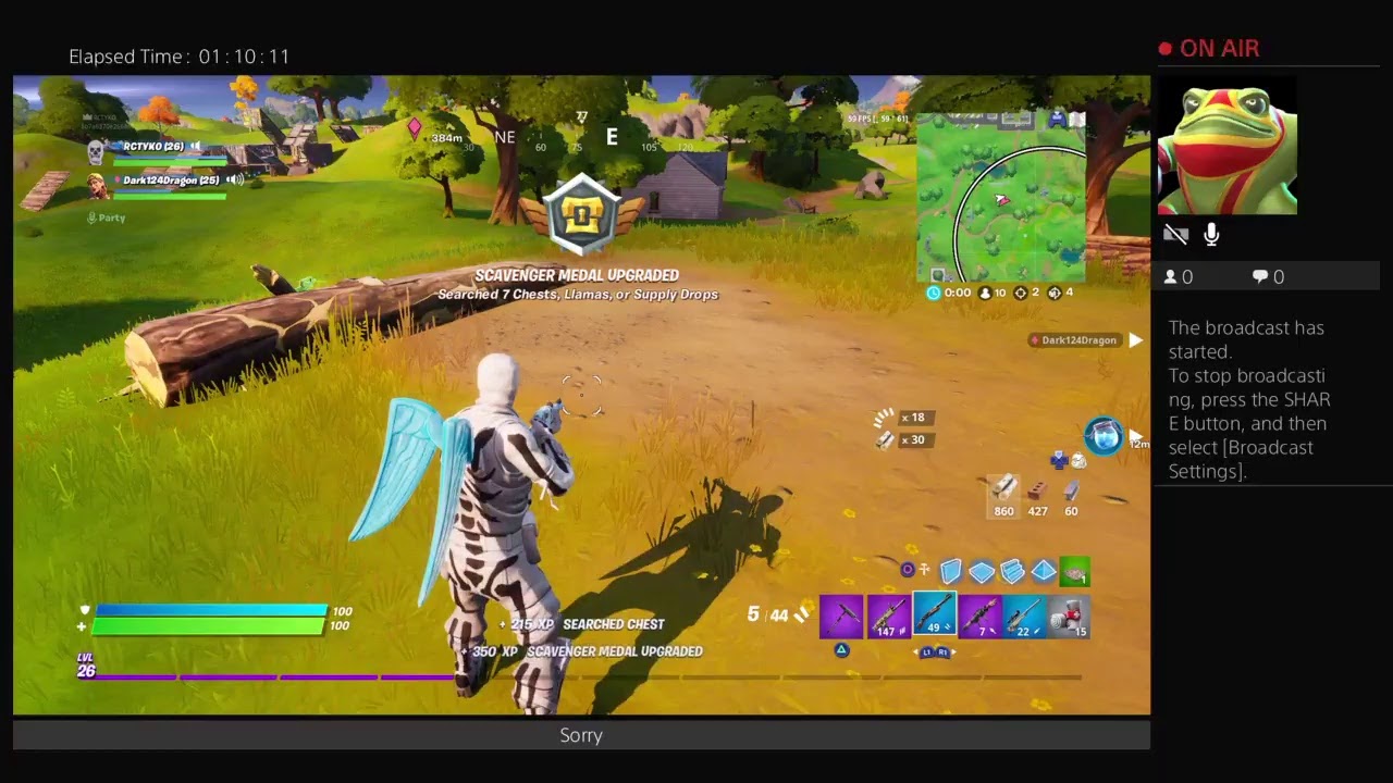 FORTNITE rode to 25 - YouTube