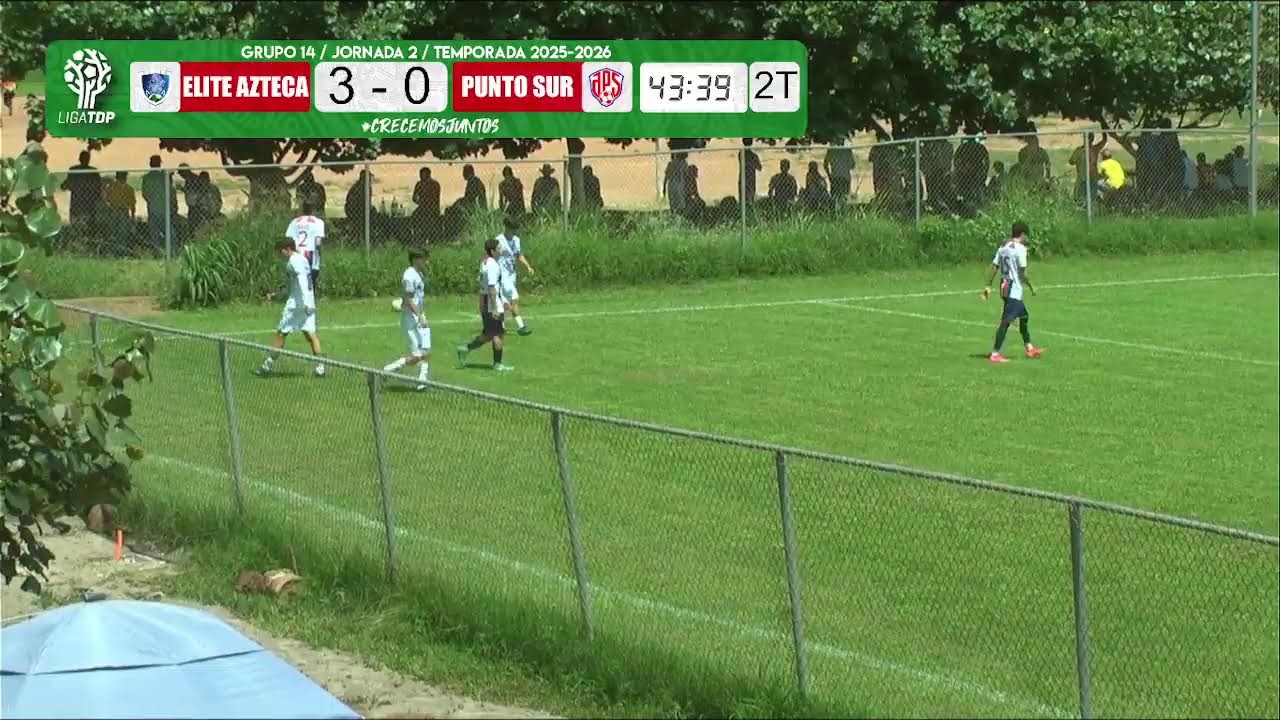 Elite Azteca VS. Atletico Punto Sur J2 Grupo 14 Liga TDP - YouTube