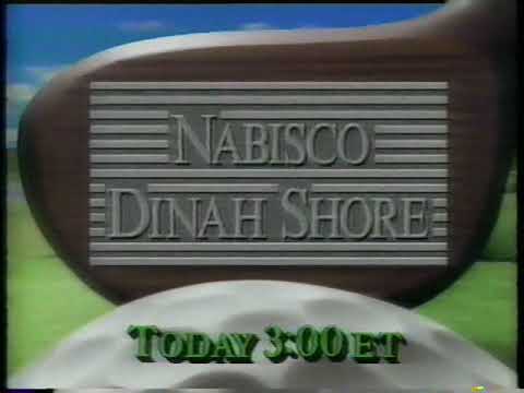 April 1989 - Promos for Nabisco Dinah Shore & Family Circle Cup