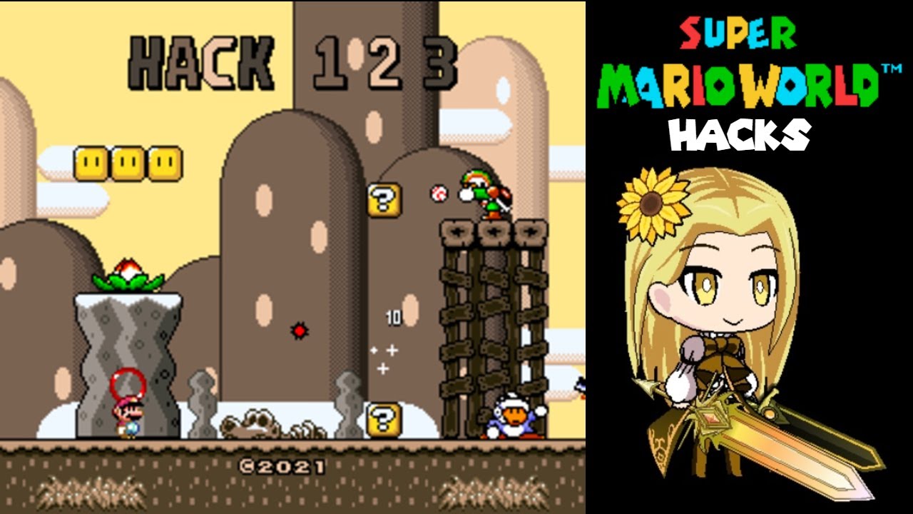 SMW Hack: Hack 1 2 3 - YouTube