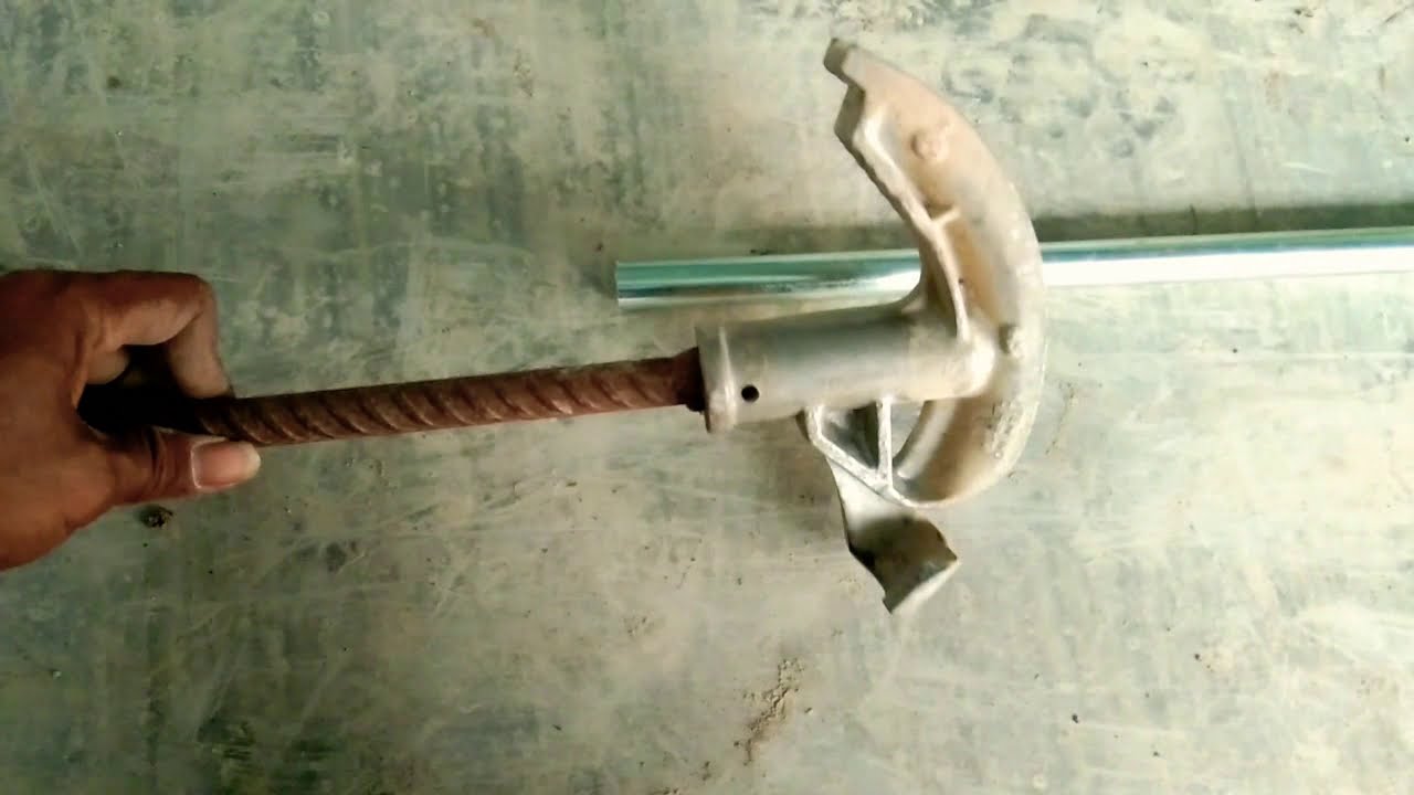 ALAT BENDING PIPA GALVANIS - ROL PIPA BESI MANUAL - YouTube