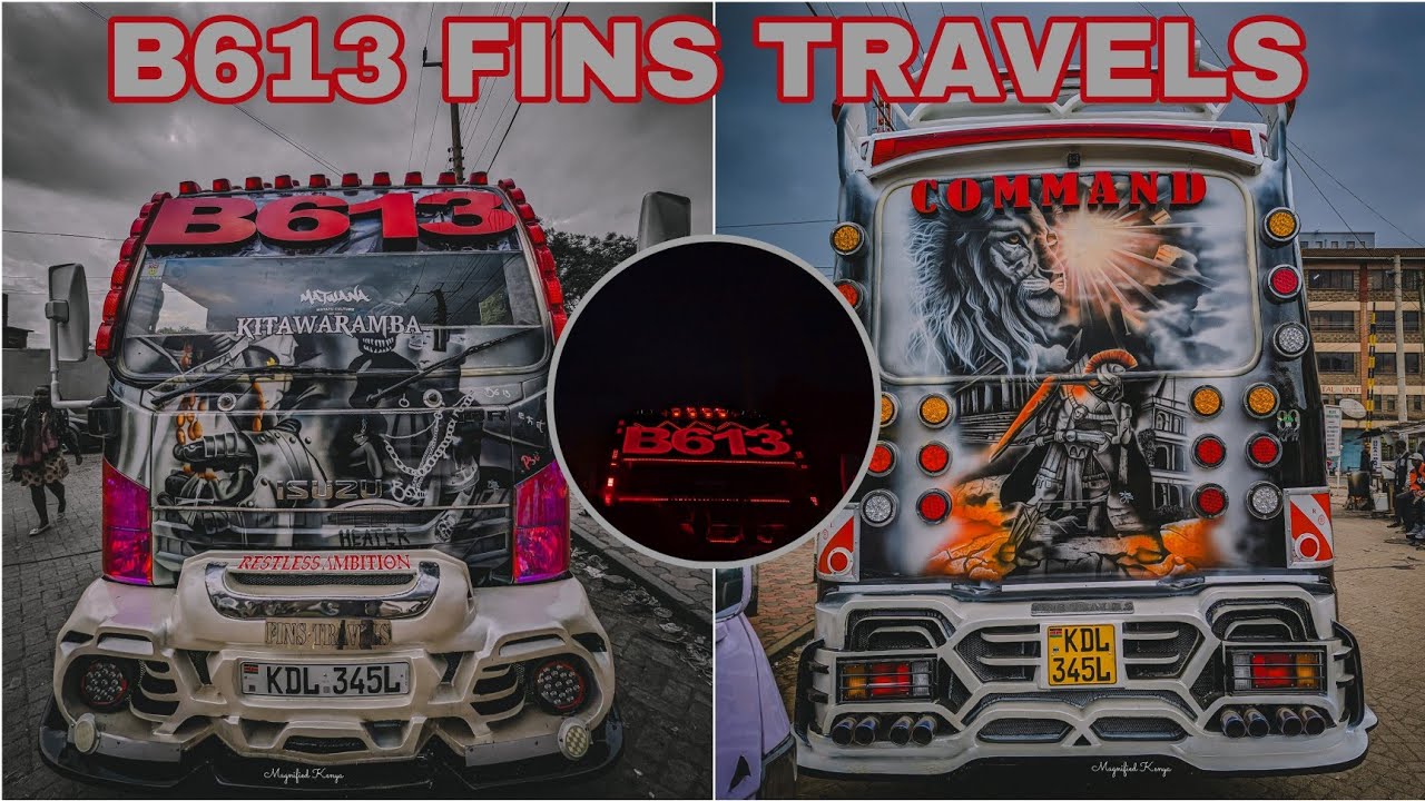 B613 GRAND ENTRANCE REPRESENTING KIAMBU, LATEST MATATU IN TOWN. - YouTube