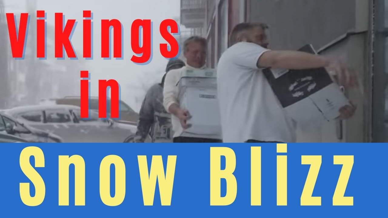 Snow Blizzard in Sweden - YouTube