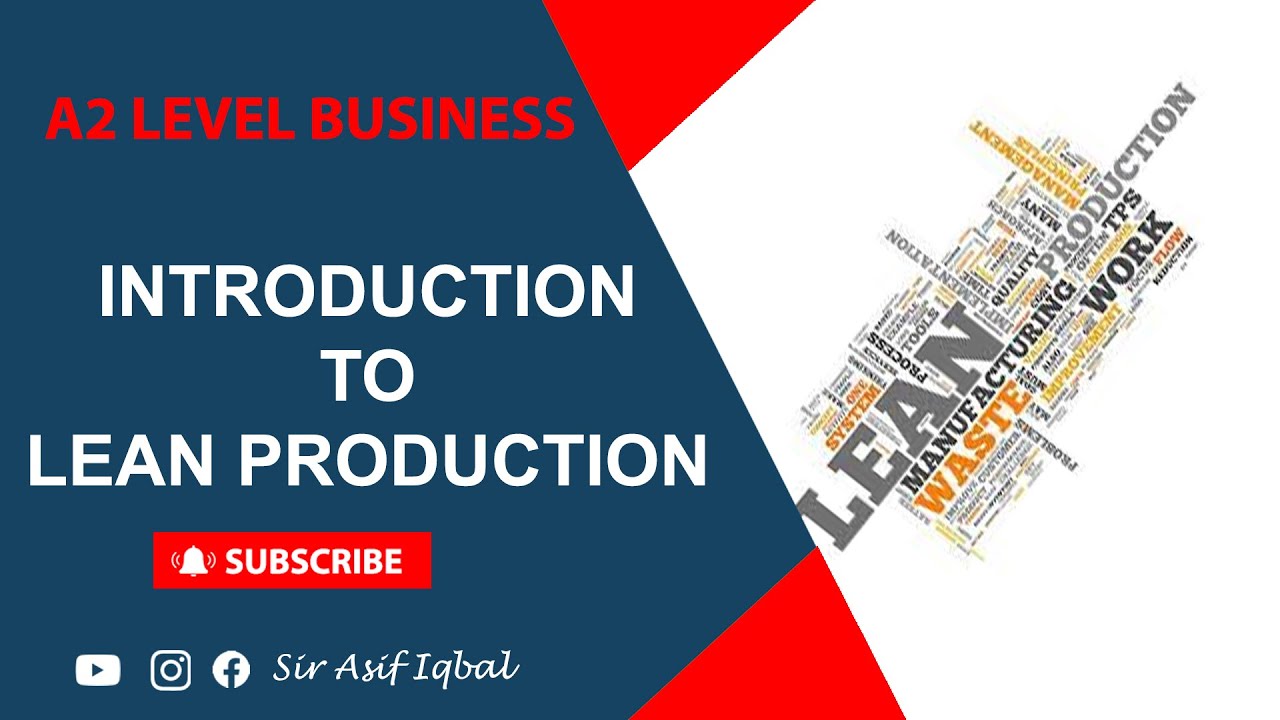 A2 Level | Introduction to Lean Production - YouTube