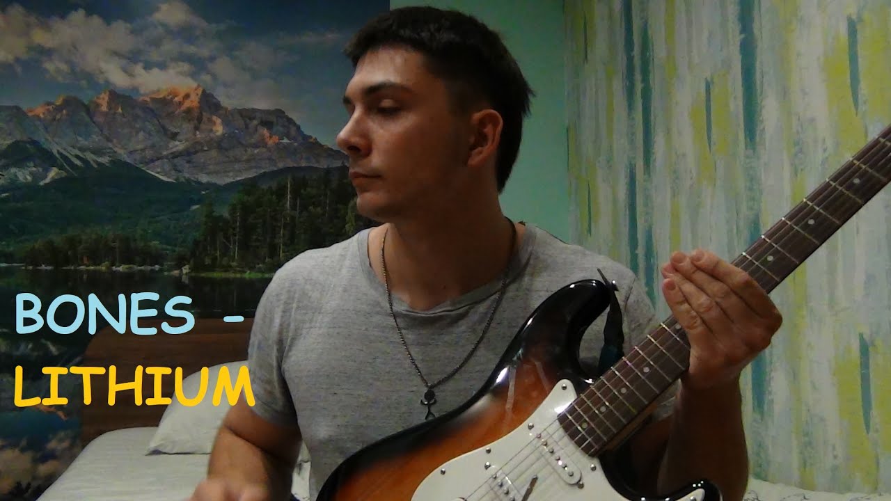 Bones - Lithium ( guitar lesson) - YouTube