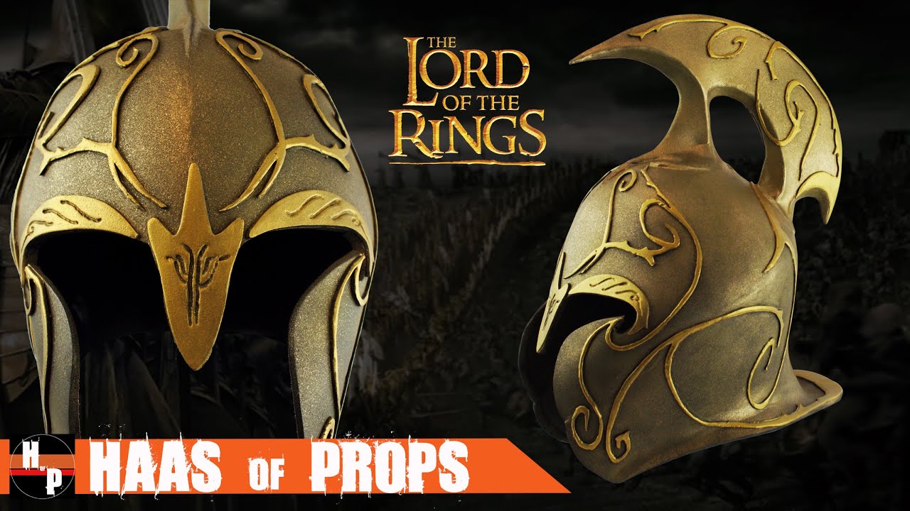 How to Make a LOTR 2nd Age High Elven Helmet out of EVA Foam | Lord of ...