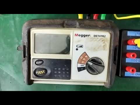 Megger DET4TR2 Ground Tester Repair & Calibration by Dynamics Circuit ...
