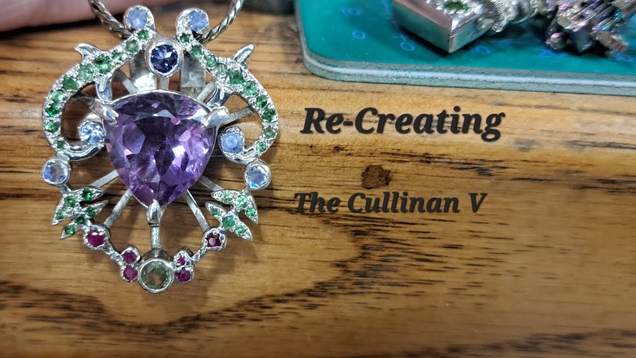 Remaking a crown Jewel: How I made this pendant using the Cullinan V ...