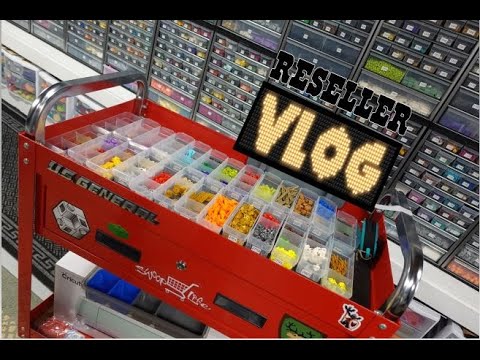 Running a LEGO Bricklink store while managing inventory Built the first ...