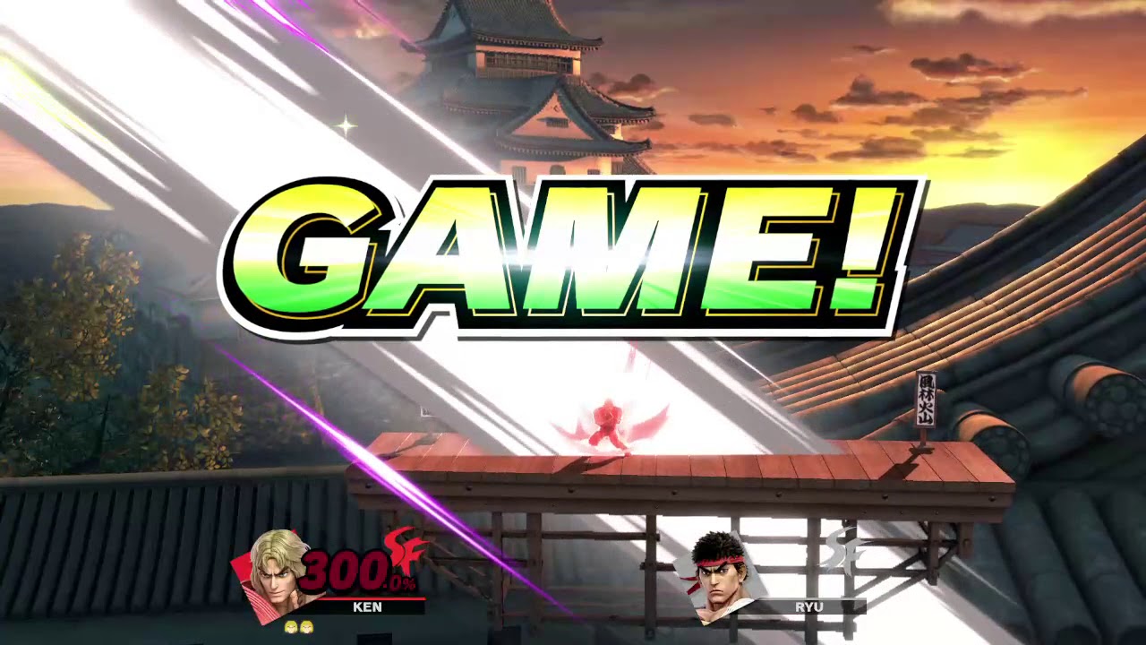 Super Smash Bros. Ultimate How to B-Air Back Air as Ken and Ryu - YouTube