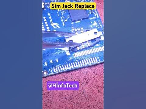 Sim Jack Replacement | #shortvideo #likeforlikes #youtubeshorts #zamainfotech #repairing # ...
