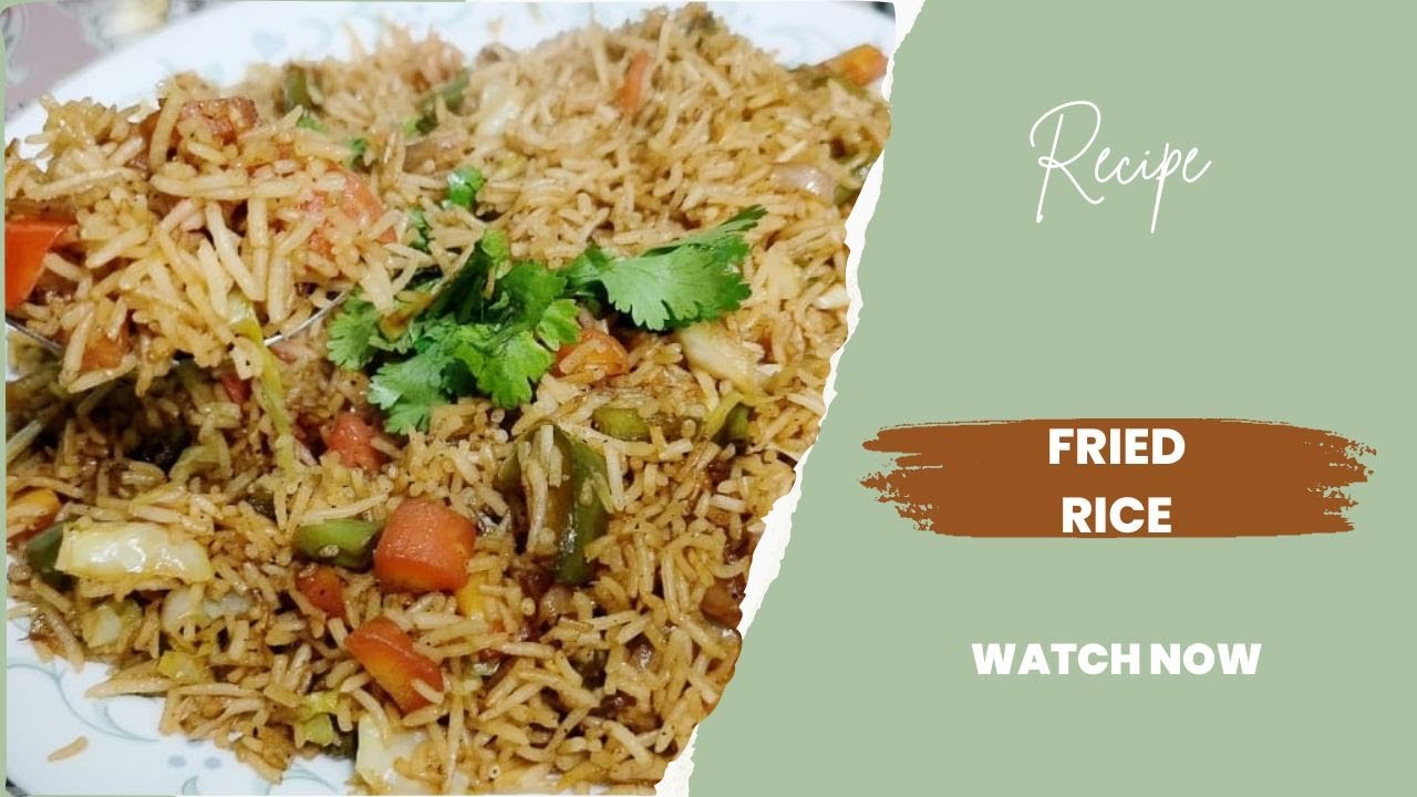 Fried Rice I Apna Kitchen - YouTube