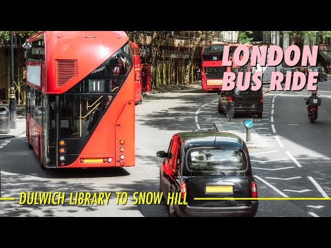 London Bus Ride Route 40 From Dulwich Library to Snow Hill - YouTube