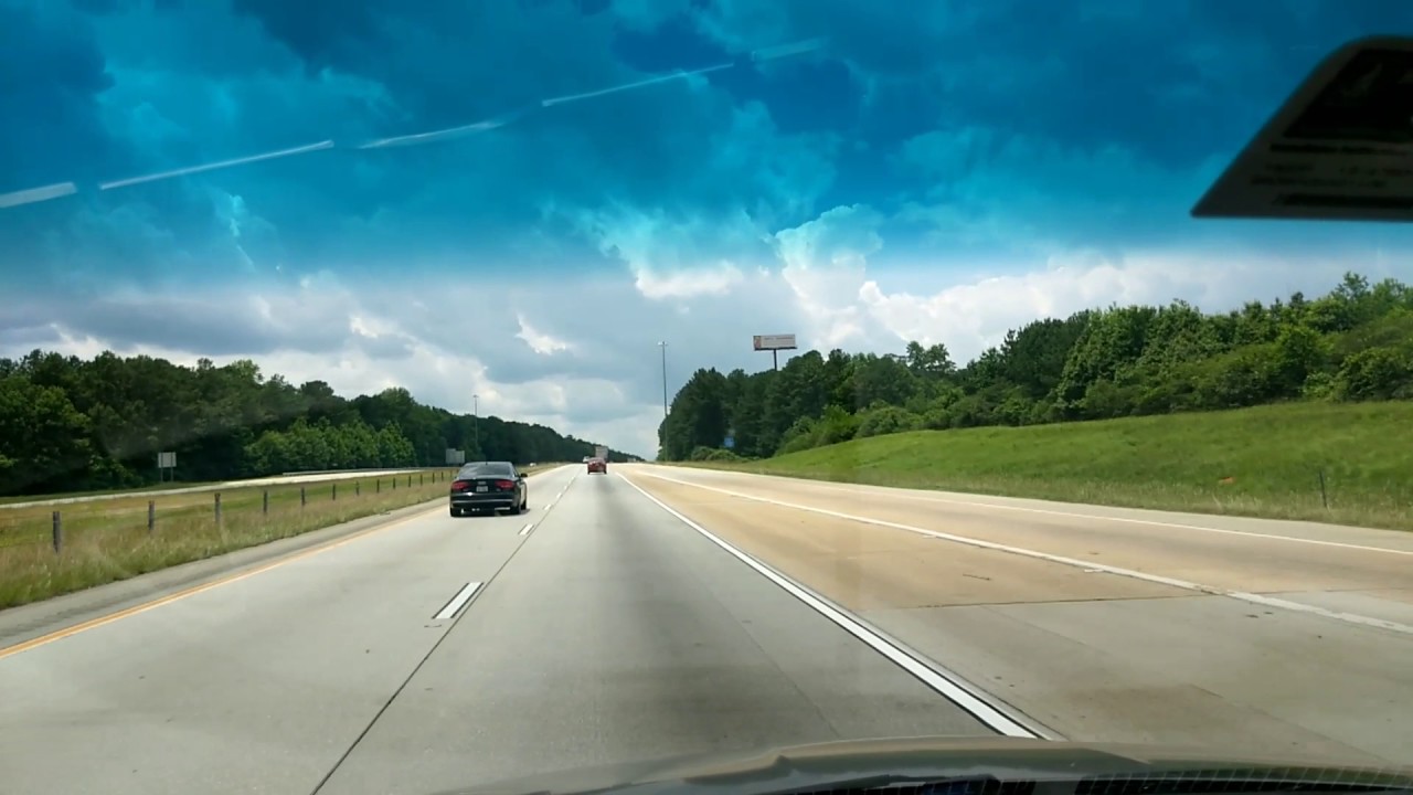 Atlanta interstate 20 west - YouTube