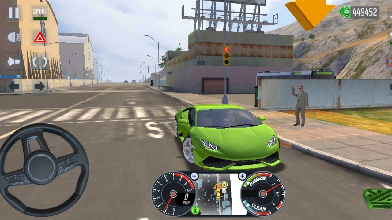 Lamborghini Huracan l Taxi Sim 2022 Evolution Driving Los Angeles City Driving Car Android ...