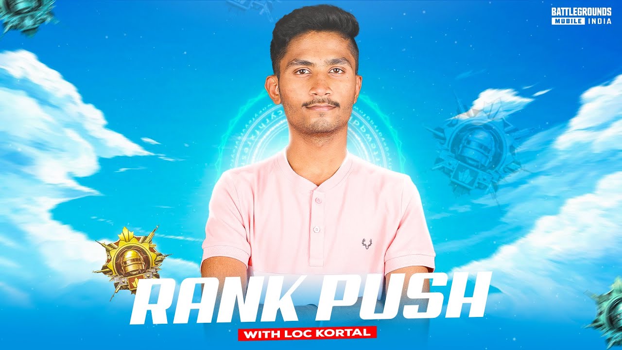 CONQUEROR RANK PUSH WITH LOC KORTAL 🧡 | LOC ESPORTS #lockortal #bmoc # ...