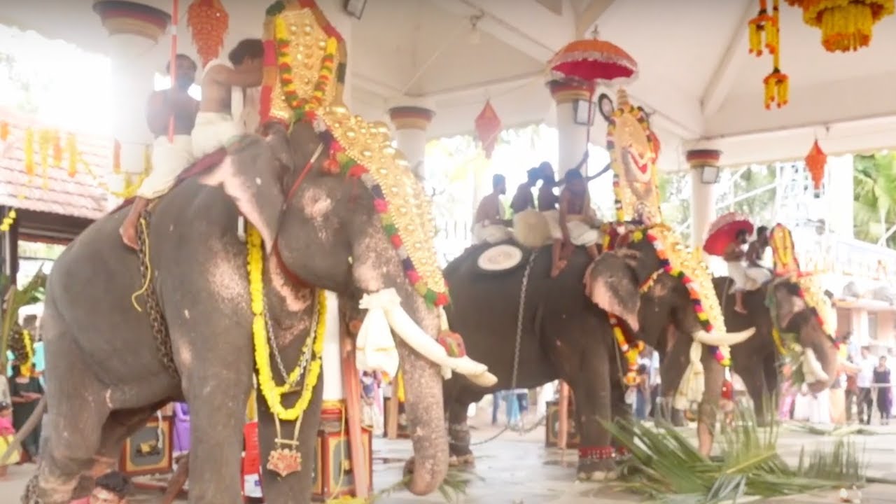 Kazhakuttom Sree Mahadeva Temple Maholsavam - Part 1: Pallivetta - YouTube