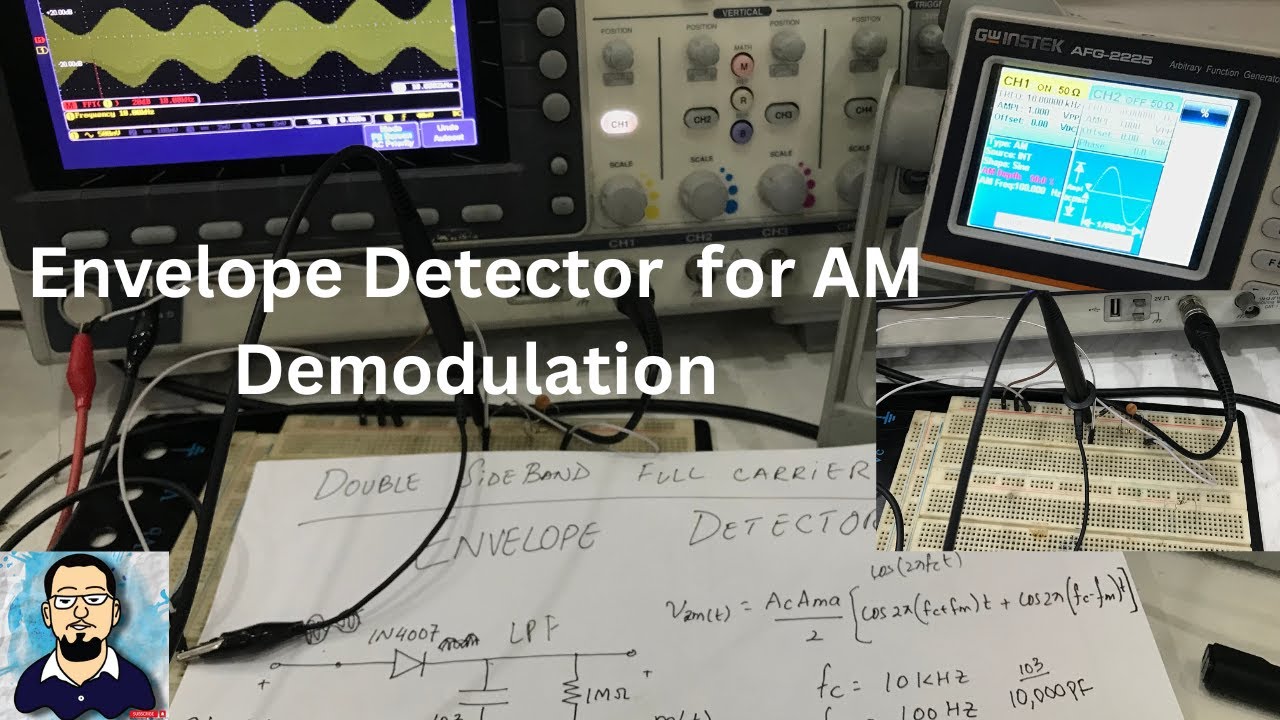 Envelope Detector | AM Demodulator | - YouTube