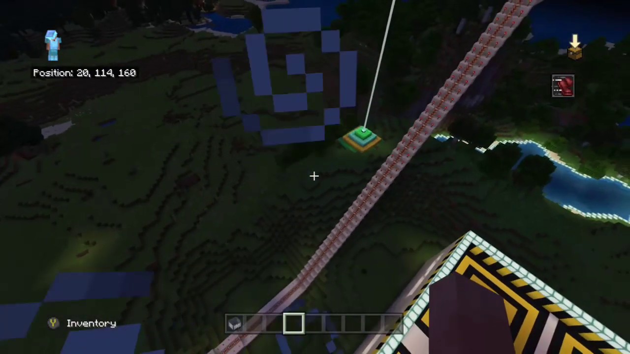 Come See The Rollercoaster Ride I Made On Minecraft Creative! Minecraft ...