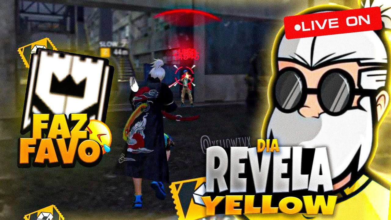 💛 YELLOWTV💛 YELLOW REVELA'💛 FREE FIRE EMULADOR 💛 LIVE ON! 💛 - YouTube