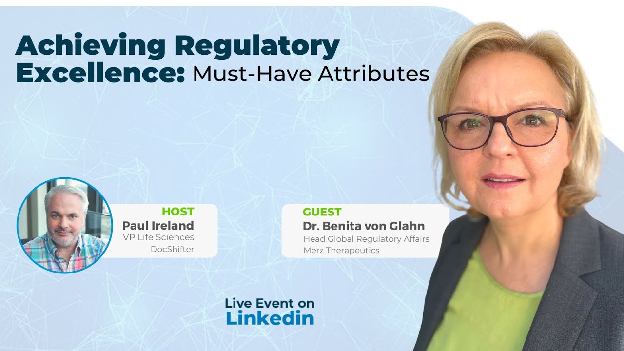 Achieving Regulatory Excellence: Must-Have Attributes - with Dr. von ...