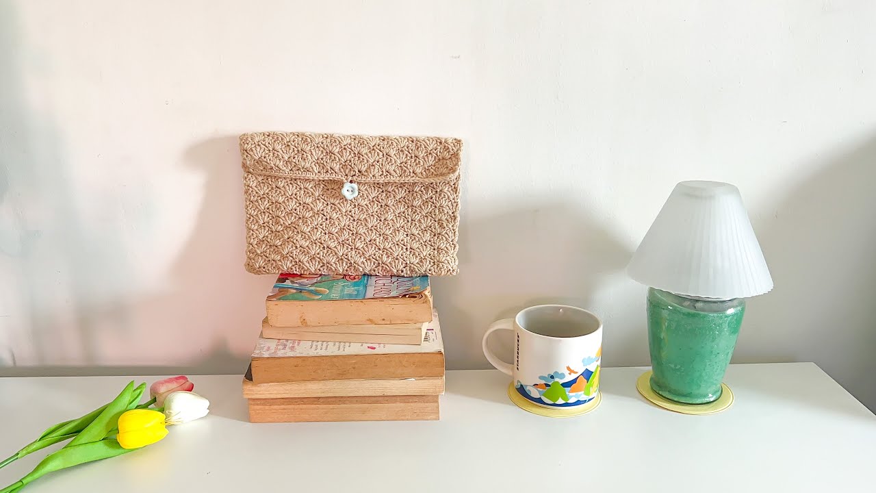 How to crochet a book cover | Easy crochet book cover pattern for ...